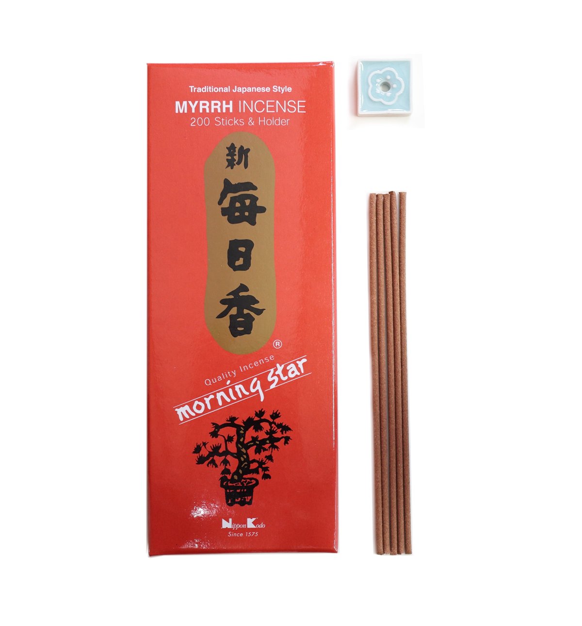Morning Star Røgelse, 200 stk. - Myrra - Røgelse - Your Yoga Shop ApS
